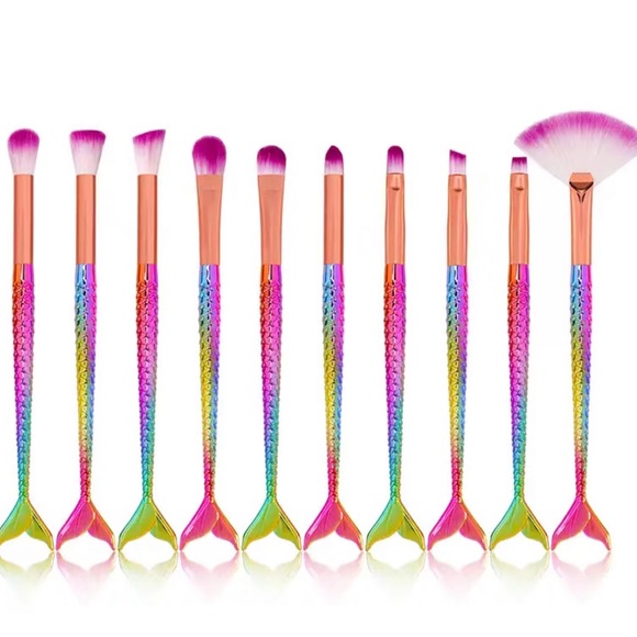 Unbranded | Makeup | Mermaid Piece Makeup Set | Poshmark